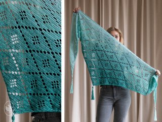 Bottom up Flowershawl | Durable