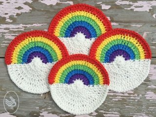 Rainbow Coasters | Durable
